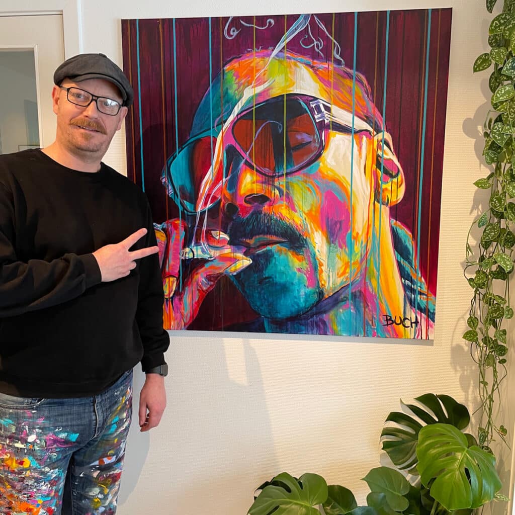 Landingsite - fantastic Unique Pop Art paintings: Iconic Subjects ...